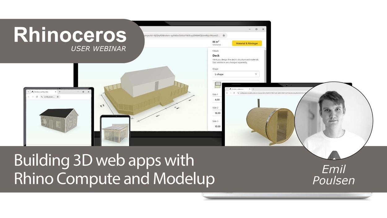 使用 Rhino Compute 和 Modelup 构建 3D 网页应用 - Rhino3D 中文博客Rhino3D 中文博客